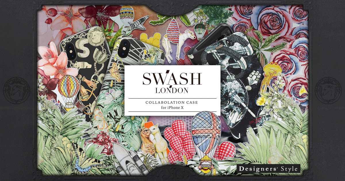 SWASH LONDON COLLABORATION CASE for iPhone X｜SoftBank SELECTION
